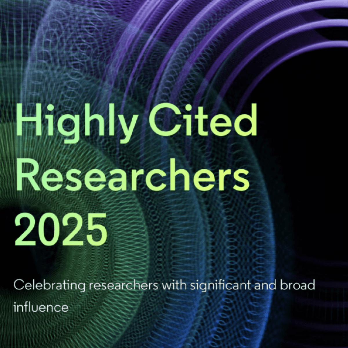 50 GLP researcher's on Clarivate's 2025 Highly Cited Researchers list ...